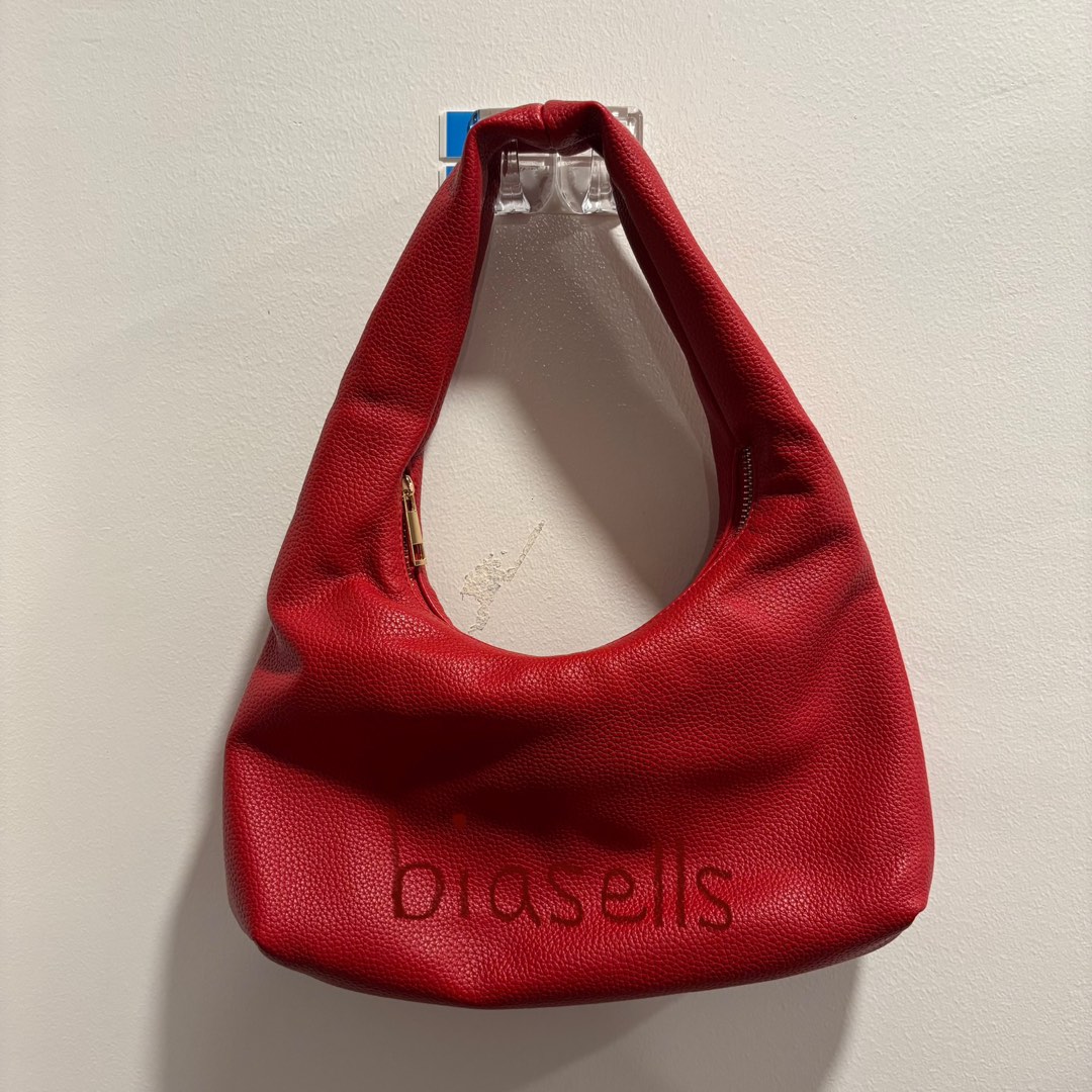 Aztrid Jojo Small Hobo Bag NO Logo (Cherry Red), Women's Fashion, Bags ...