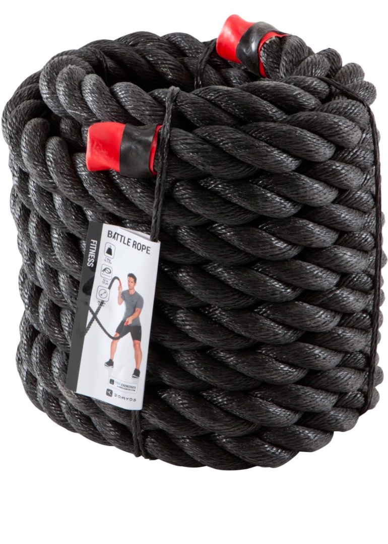 BATTLE ROPE DECATHLON, Sports Equipment, Exercise & Fitness, Toning ...