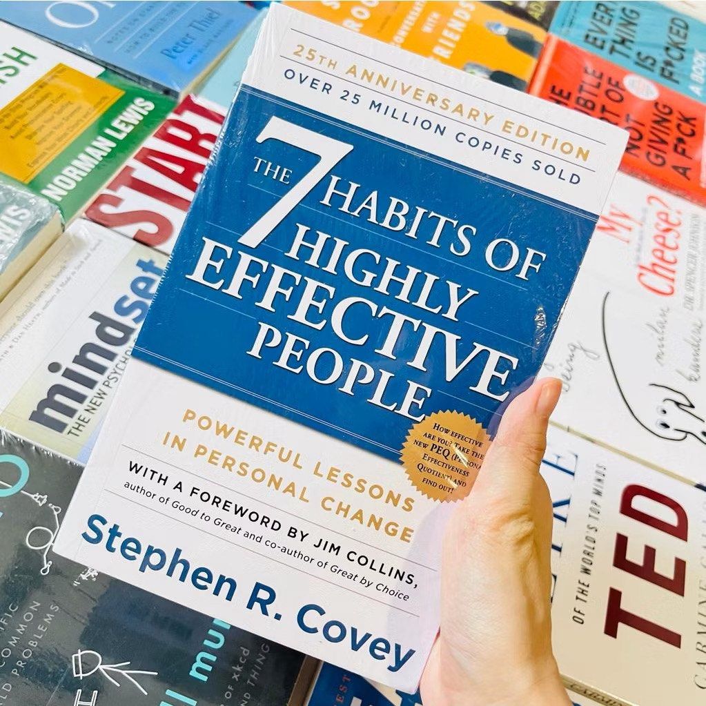Book Stephen R Covey The 7 Habits Of Highly Effective People Peter ...