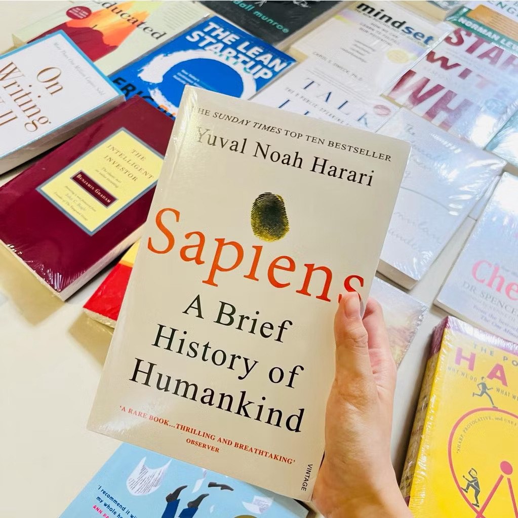 Book Yuval Noah Harari Sapiens A Brief History Of Humankind Flipped ...