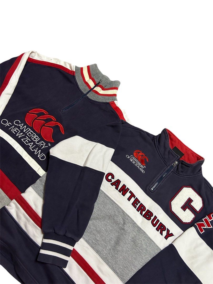 Canterburry halfzipperj, Men's Fashion, Tops & Sets, Hoodies on Carousell