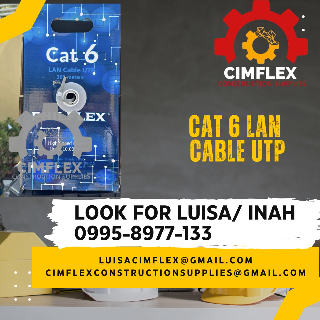 cat 6 lan cable utp, Commercial & Industrial, Industrial Equipment on ...