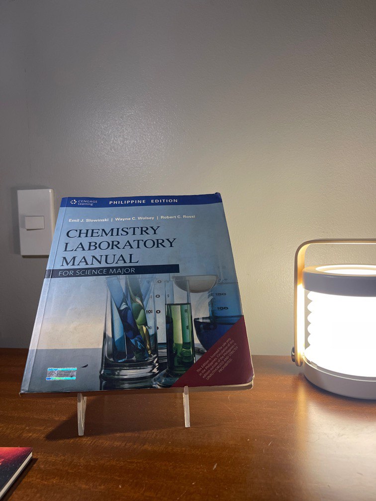 Chemistry Laboratory Manual, Hobbies & Toys, Books & Magazines ...