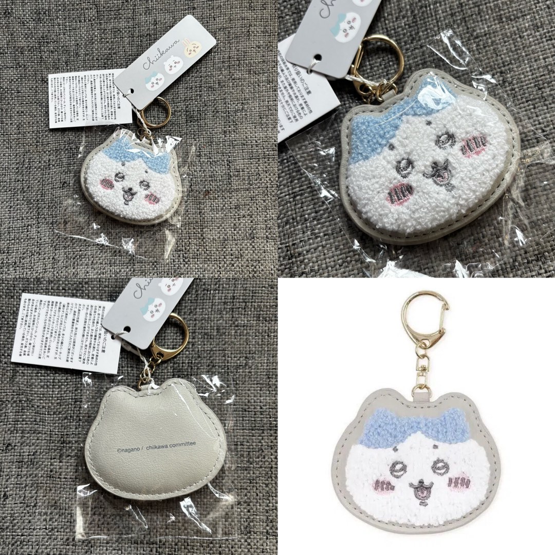 Chiikawa Hachiware Fox Foxin Waffen keyring (Brand New), Hobbies & Toys ...