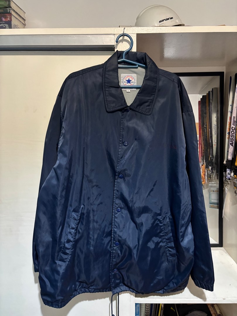 Converse coach jacket, Men's Fashion, Coats, Jackets and Outerwear on ...