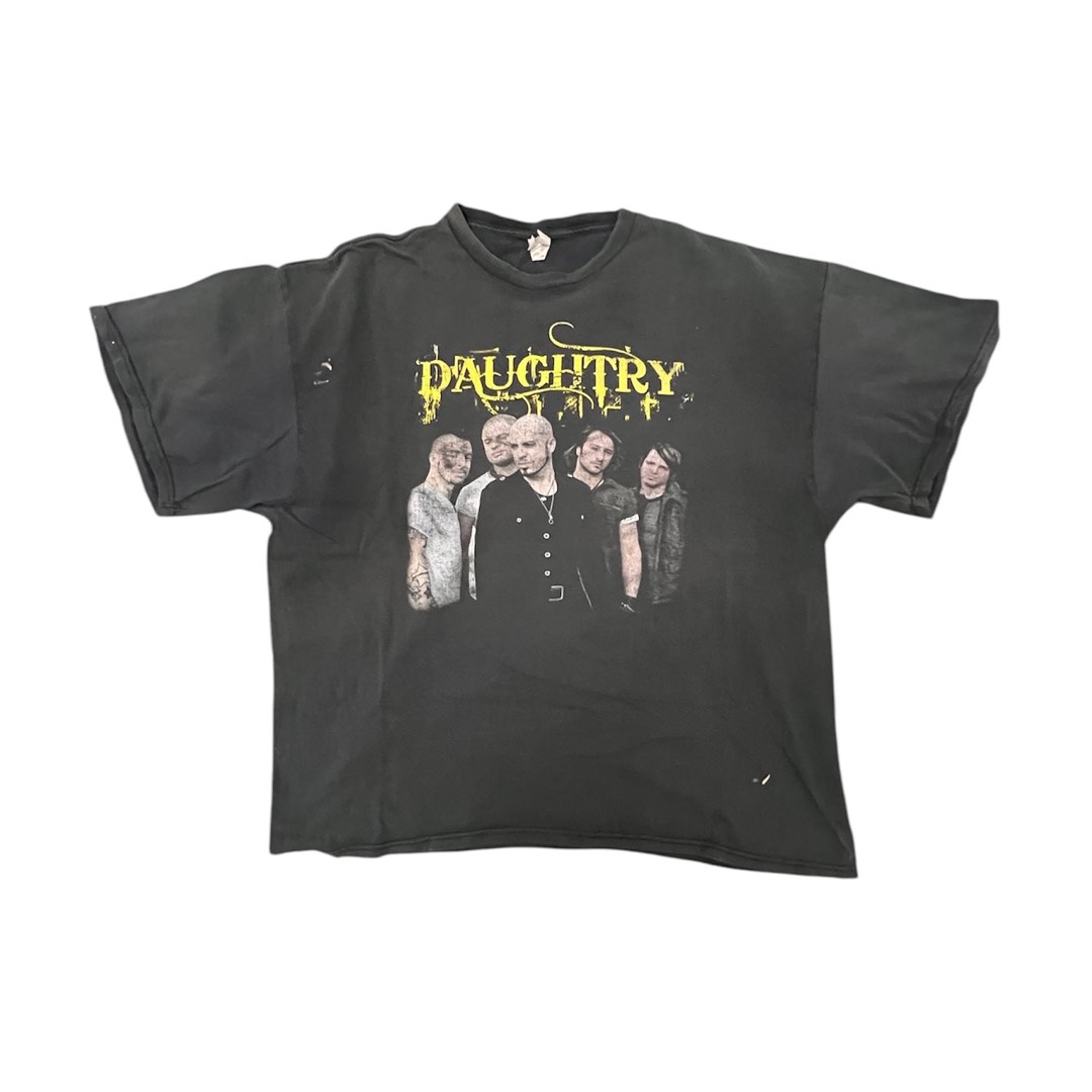 Daughtry Band Lineup World Tour 2010 Vintage Y2K, Men's Fashion, Tops ...