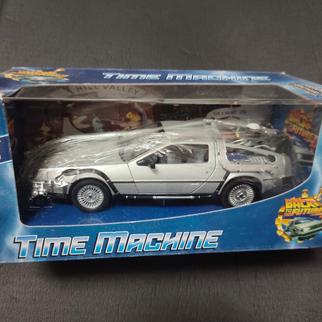 DELOREAN BACK TO THE FUTURE DIE CAST WELLY FIGURE GAME TOYS, Hobbies ...