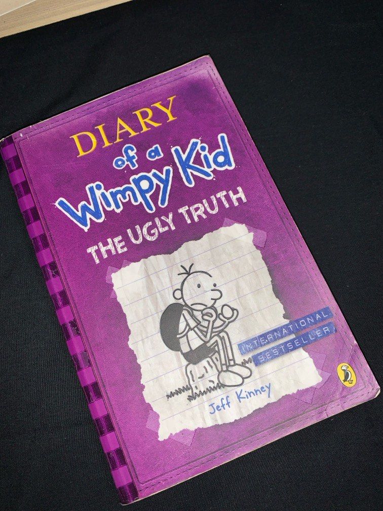 Diary of a wimpy kid the ugly truth by jeff kinney, Hobbies & Toys ...