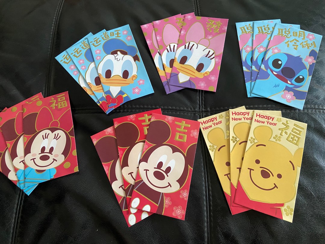 Disney mickey minnie mouse winnie the pooh donald duck ang pows red ...