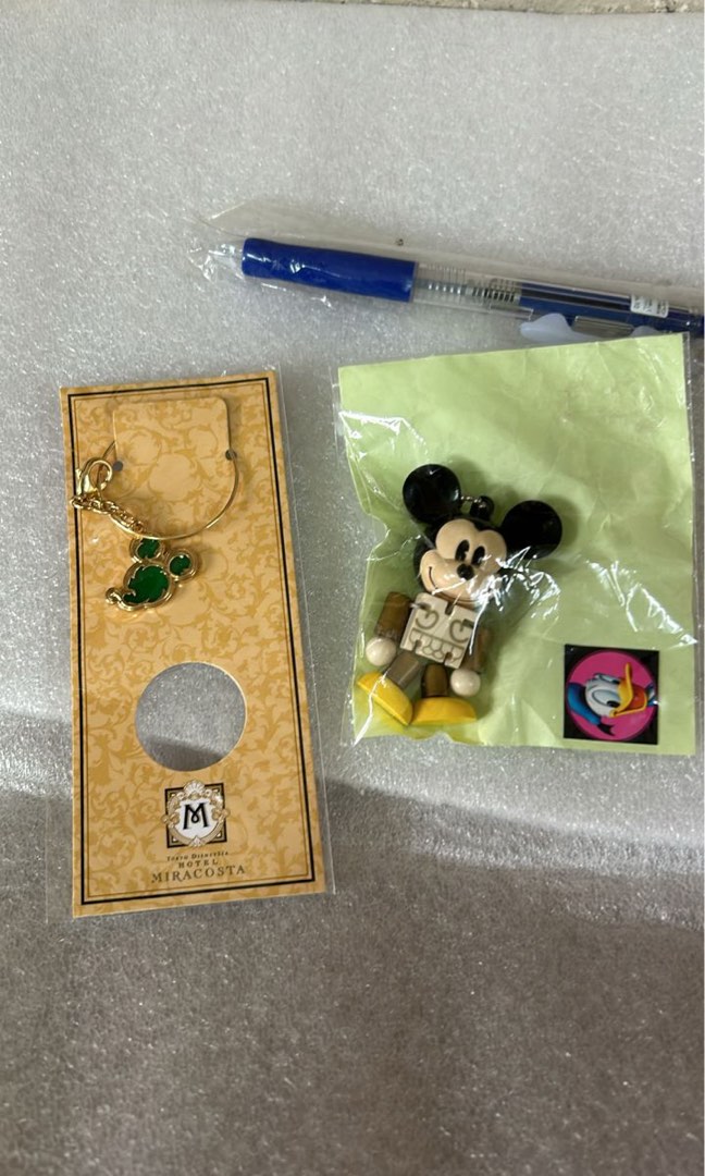 Disney Mickey Mouse keychain set, Hobbies & Toys, Toys & Games on Carousell
