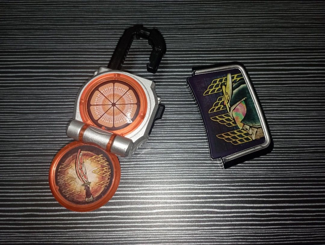 DX Orange Set (Lockseed & Face Plat) Kamen Rider Gaim, Hobbies & Toys ...