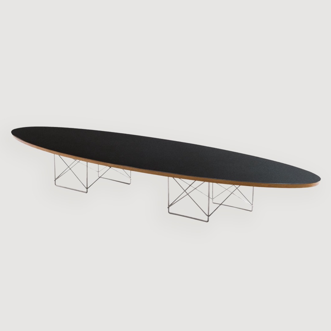 eames etr surfboard coffee table in black, Furniture & Home Living ...