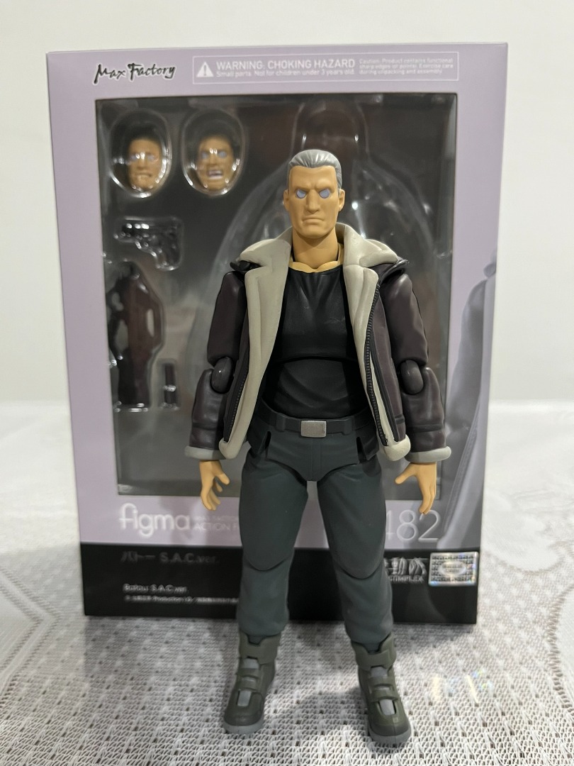 Figma 482 Batou Ghost In the Shell Stand Alone Complex SAC Good Smile ...