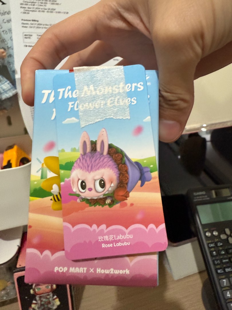 flower elves labubu rose, Hobbies & Toys, Toys & Games on Carousell