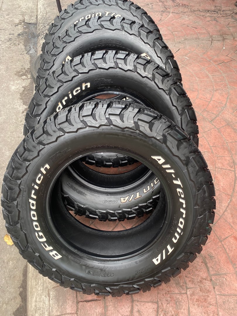 fs tire olny bfgoodrich all terrain ko3 size 285/65/18 98%TL 2024 ...
