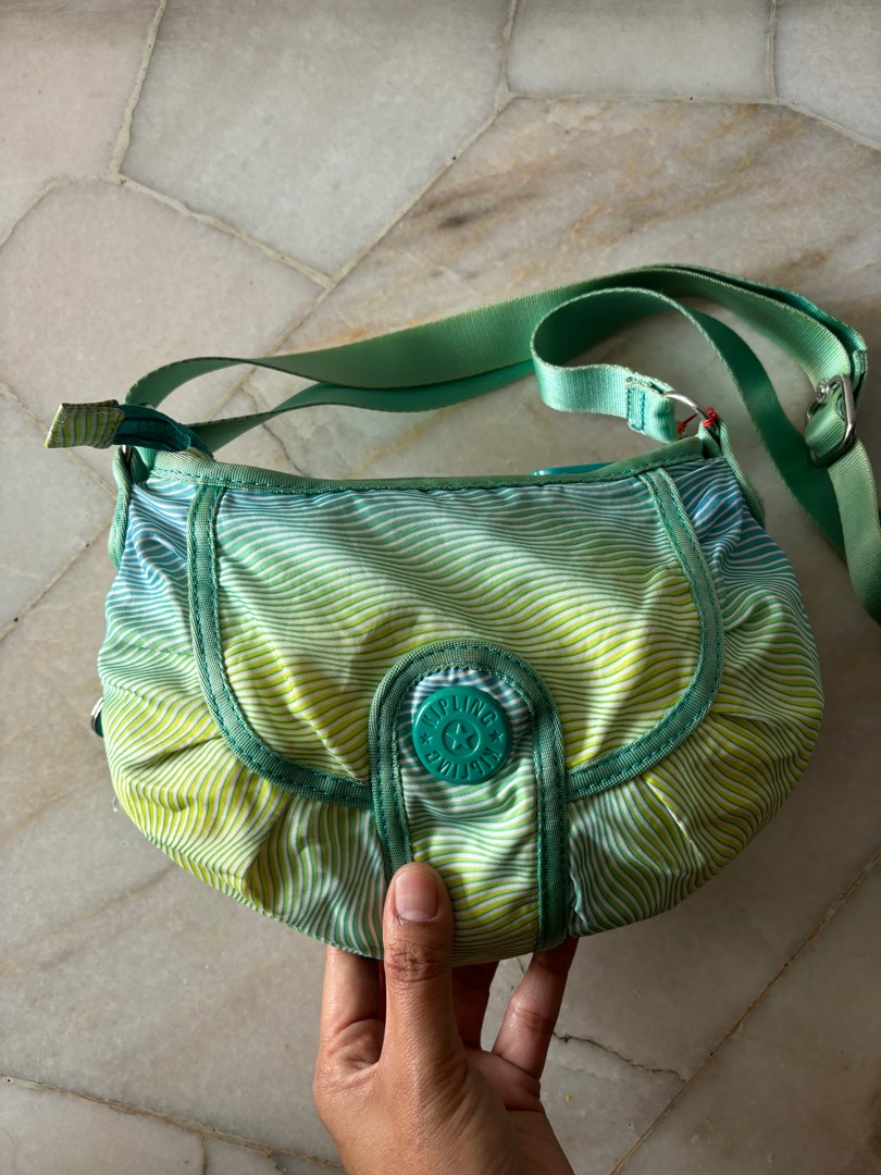 Gorillaz Girlz Kipling Green, Women's Fashion, Bags & Wallets, Cross ...