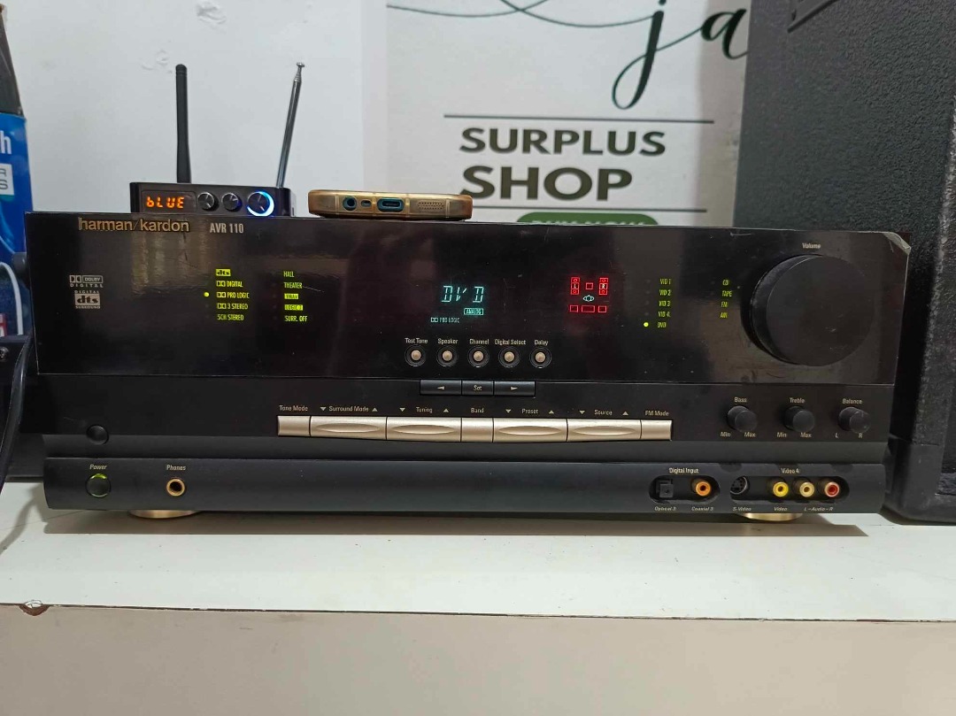 Harman Kardon AVR 110 A/V receiver (110 Volts), Audio, Soundbars ...