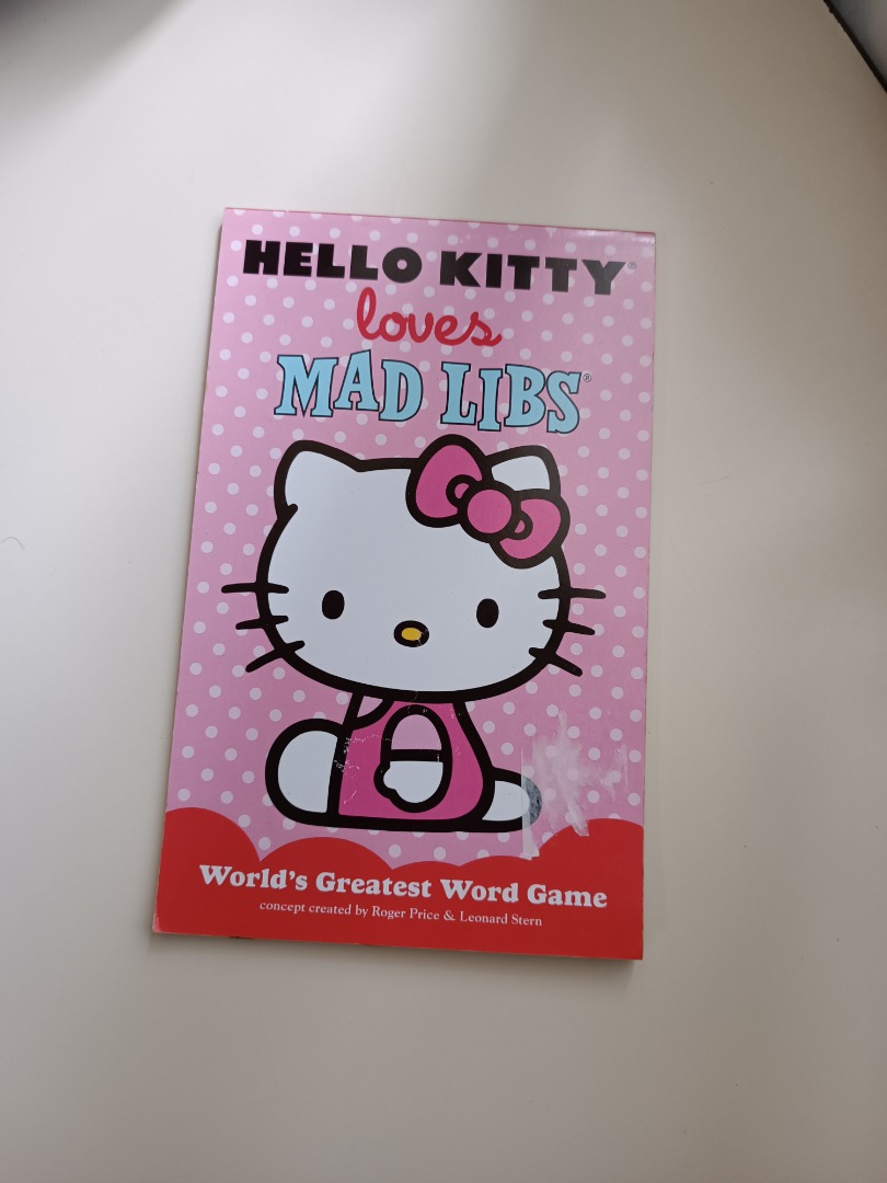 Hello Kitty Loves Mad Libs: World's Greatest Word Game, Hobbies & Toys ...