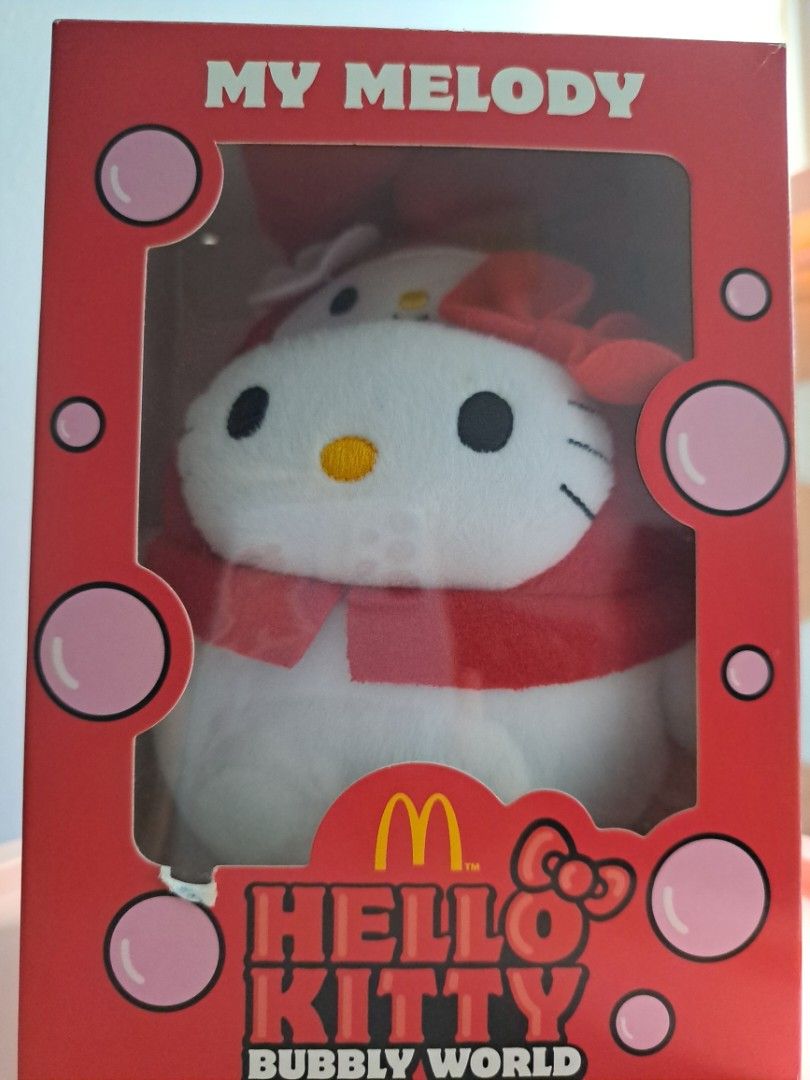 Hello Kitty My Melody plush, Hobbies & Toys, Toys & Games on Carousell