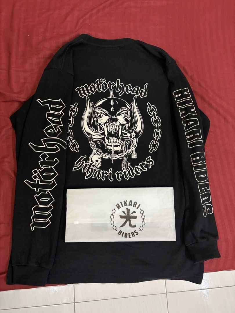 hikari x motorhead, Men's Fashion, Tops & Sets, Tshirts & Polo Shirts ...