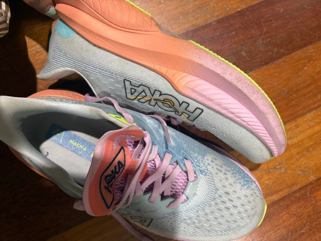 Hoka mach 6, Women's Fashion, Footwear, Shoe inserts on Carousell