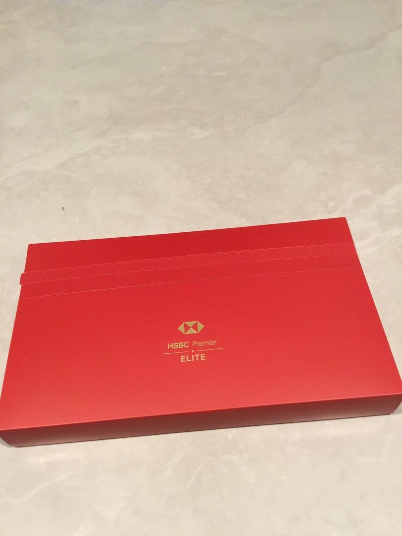 HSBC Premier Elite Jade Esteem CNY 2025 Ang pow Red Packet Clutch Bag ...