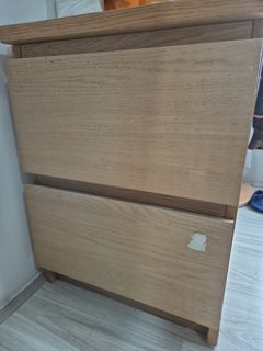 IKEA Malm side table and drawers, Furniture & Home Living, Furniture ...