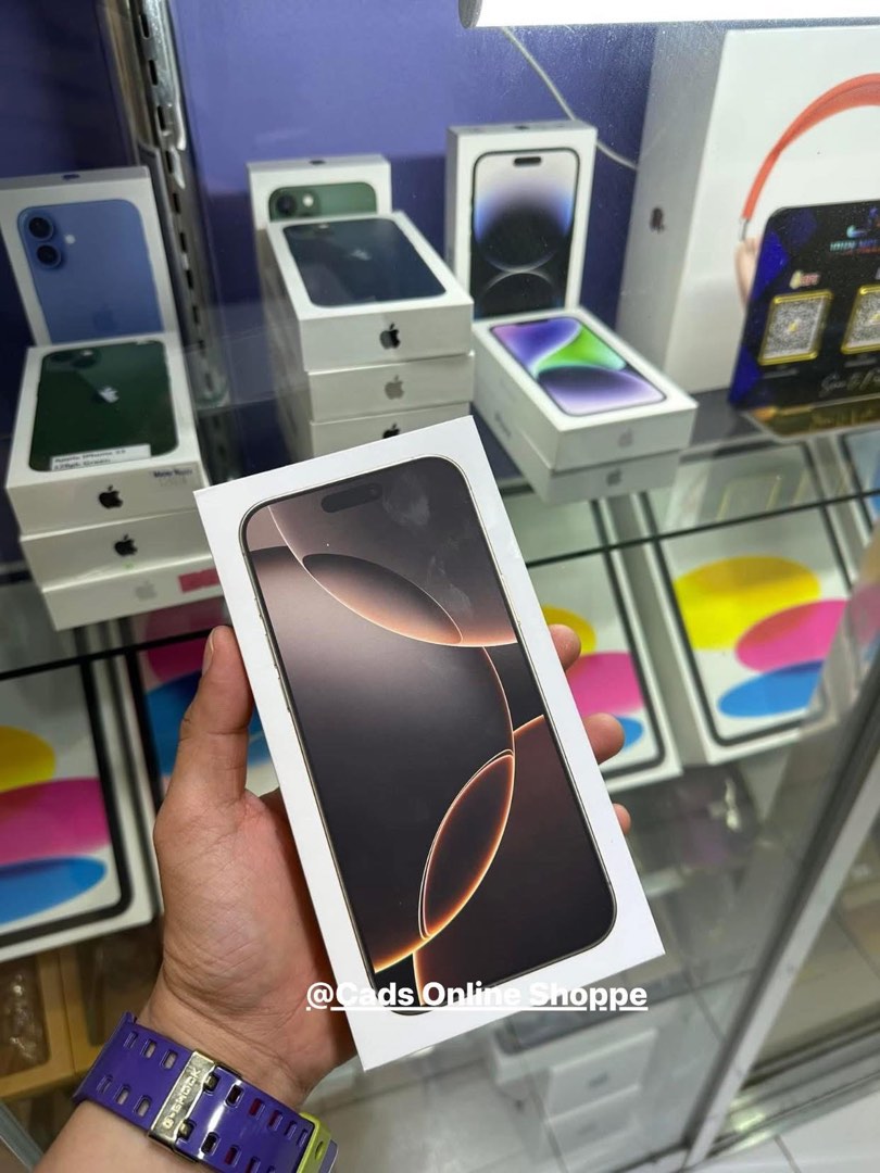 iPhone 16 Promax 256gb desert brandnew, Mobile Phones & Gadgets, Mobile ...