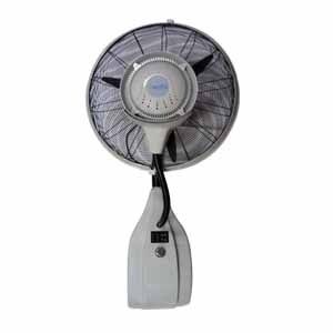 Iwata 26in Metal Blade Industrial Powerful Mist Wall Mounted Fan with ...