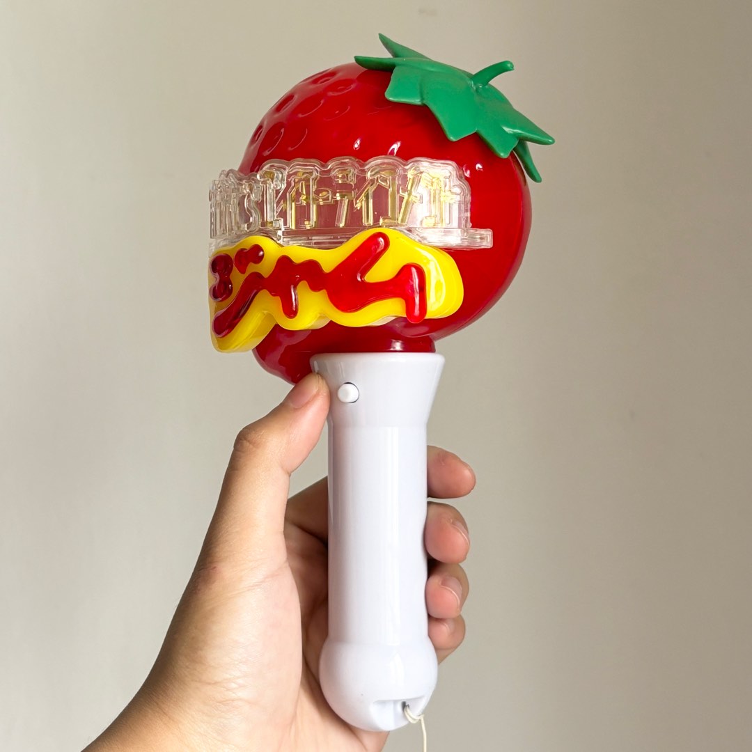 Japan cute strawberry lightstick, Hobbies & Toys, Collectibles ...