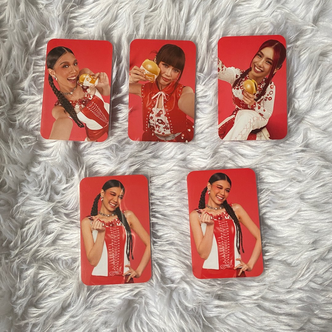 Jollibini Photocards [BINI x Jollibee], Hobbies & Toys, Memorabilia ...