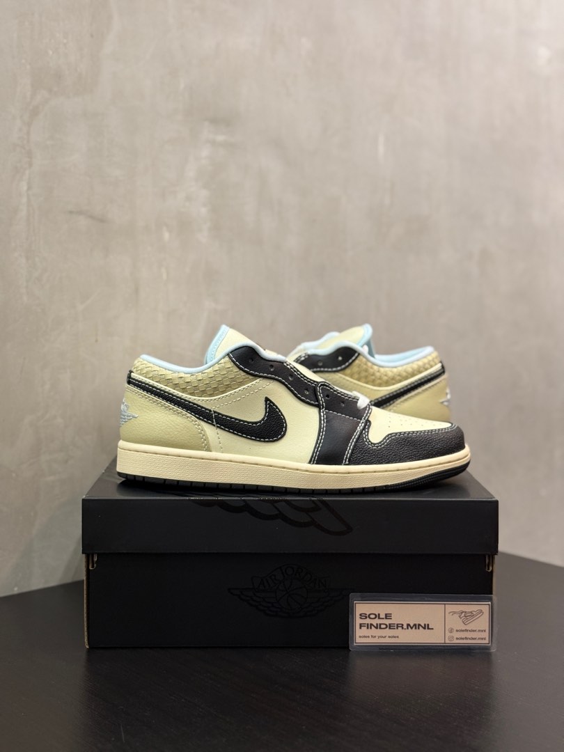 Jordan 1 Low “Coconut Milk Muslin”, Men's Fashion, Footwear, Sneakers ...