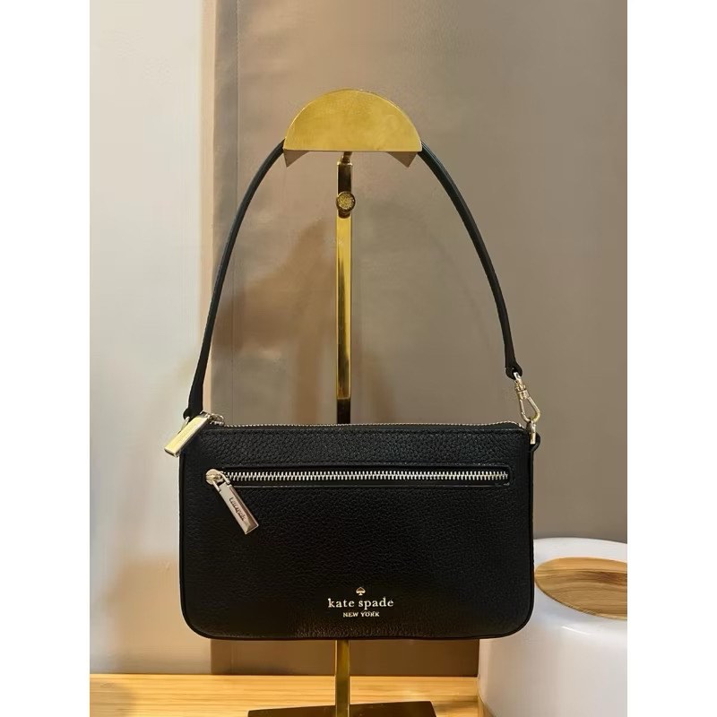 [RUSH] AUTHENTIC KATE SPADE LEILA CONVERTIBLE WRISTLET BAG, Luxury ...