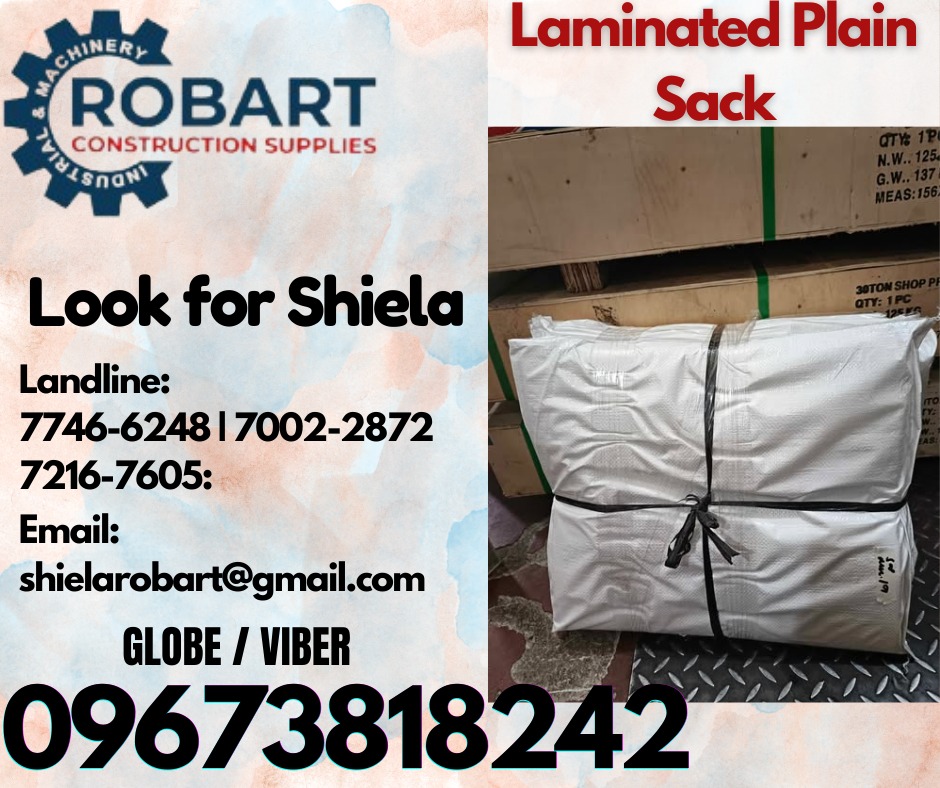 Laminated Plain Sack, Commercial & Industrial, Construction & Building ...