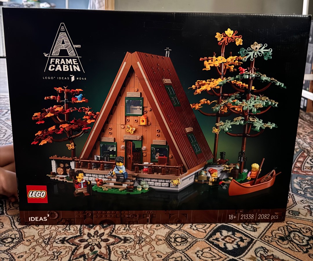 LEGO A Frame Cabin, Hobbies & Toys, Toys & Games on Carousell