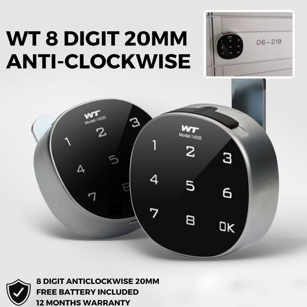 Letter Box Digital Lock WT Letterbox Keyless Mailbox 20mm HDB for Condo ...