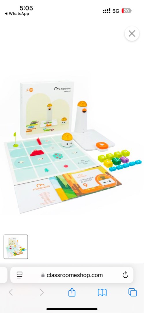 Matatalab Coding Set V2023, 電子遊戲, 遊戲機配件, 互動遊戲Figure - Carousell