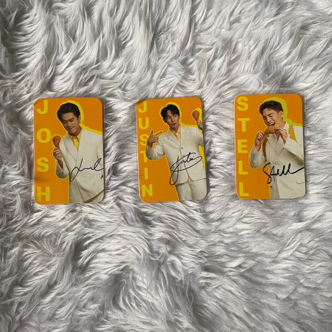 Mcdo x SB19 Photocards, Hobbies & Toys, Memorabilia & Collectibles, K ...