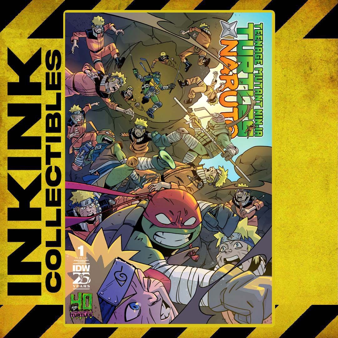Meet the Artist : ( Teenage Mutant Ninja Turtles x Naruto Comic ...