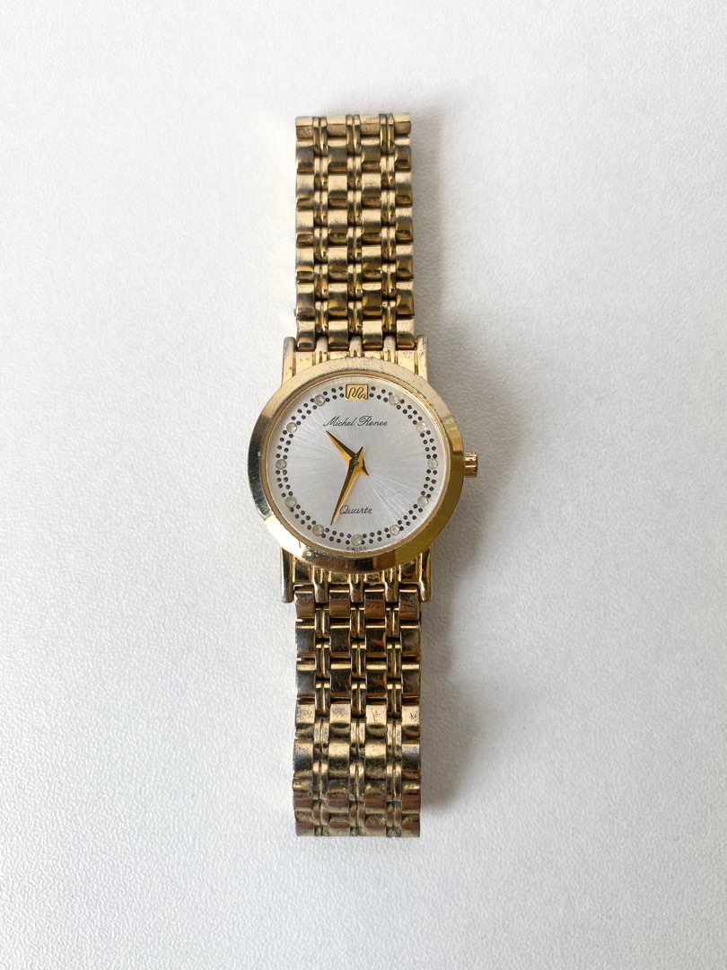 Michel Renee Ladies gold watch, Women's Fashion, Watches & Accessories ...