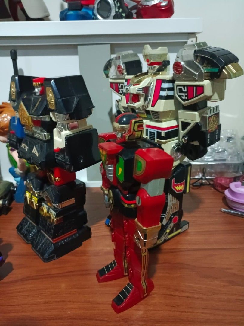 Mighty morphin power rangers zord set or dairanger READY STOCK BANGKOK ...