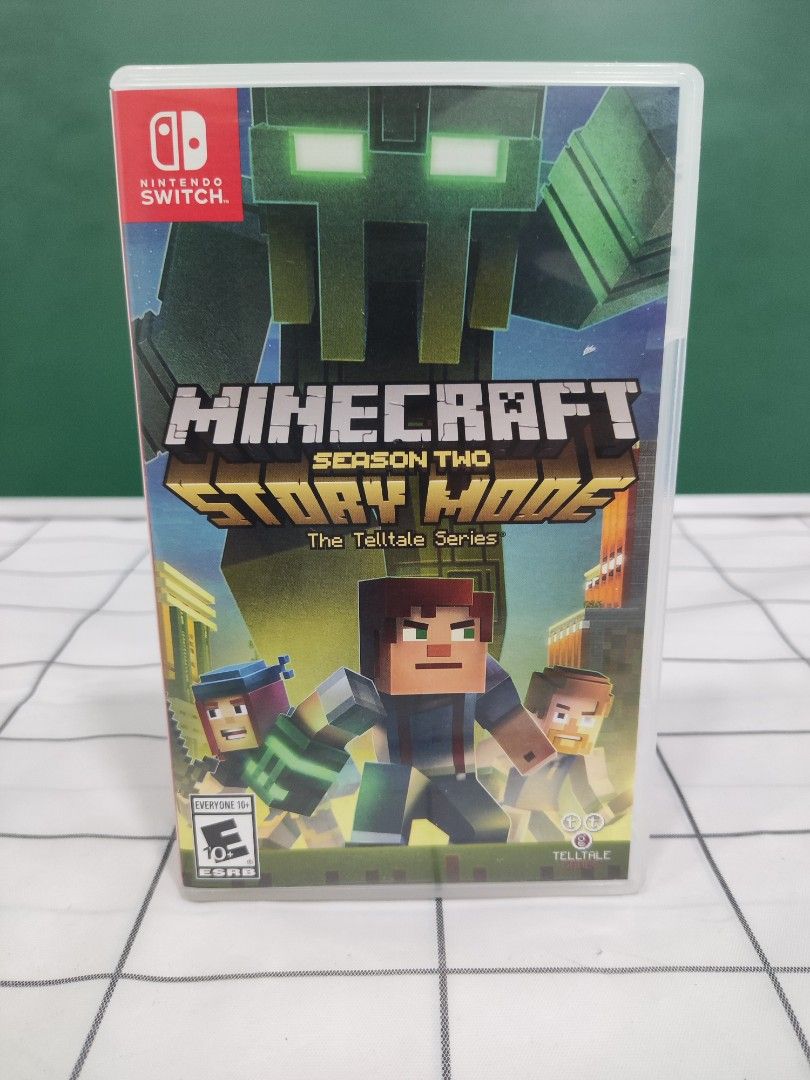 Minecraft Season Two Story Mode Nintendo Switch, Video Gaming, Video ...