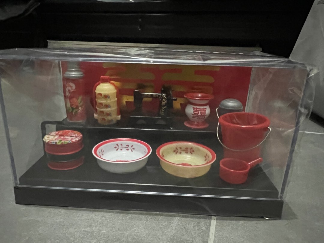 Miniature dowry set, Furniture & Home Living, Kitchenware & Tableware ...