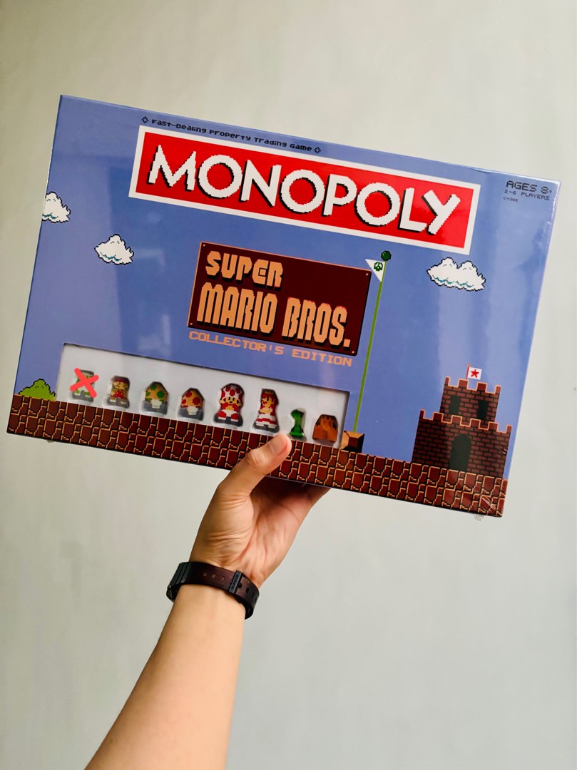 Monopoly Super Mario Bros. Board Game, Hobbies & Toys, Toys & Games on ...