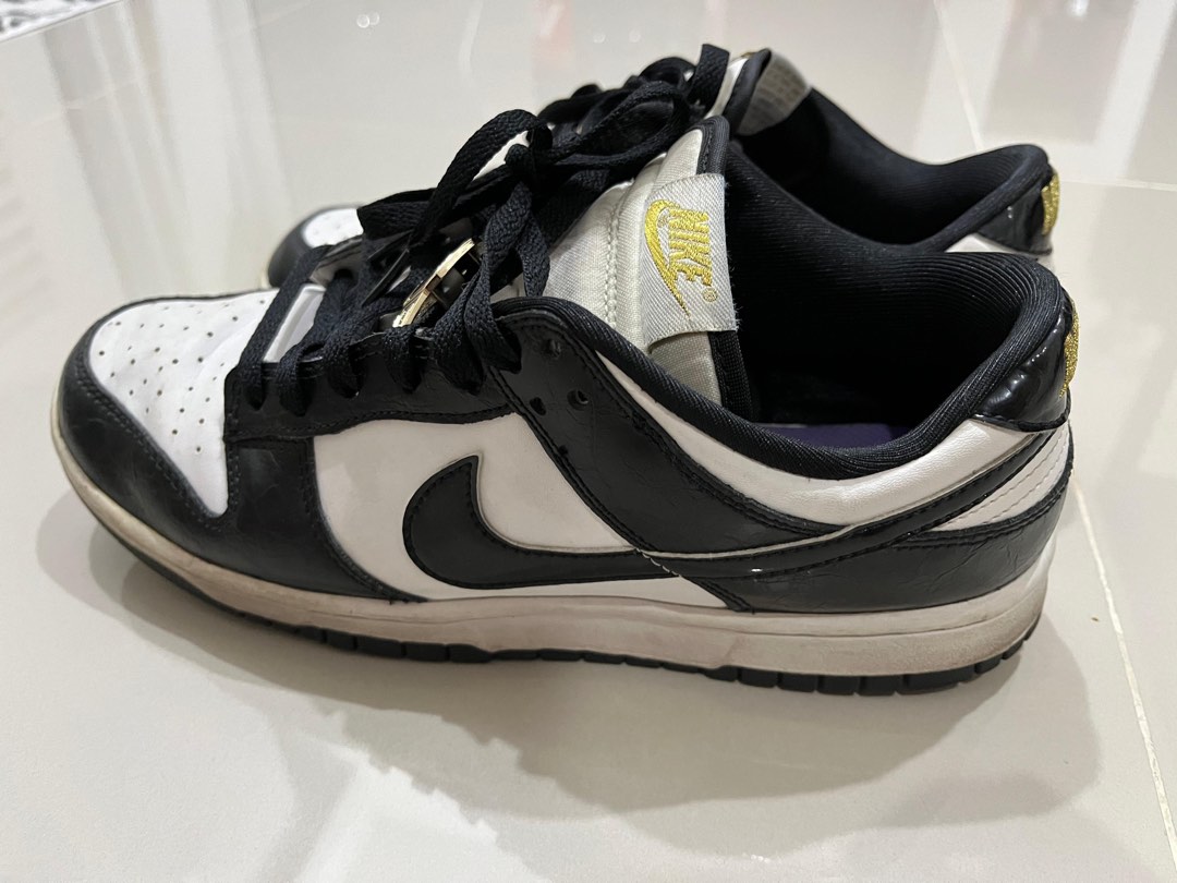 Nike Dunk Low Panda World Champ, Fesyen Pria, Sepatu , Sneakers di ...