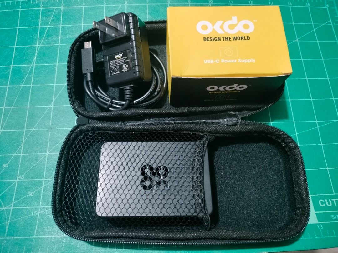 Official Raspberry Pi 4 RPi Power Supply Adapter OKDO 5V 3A with Case ...