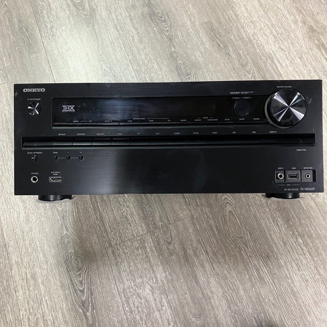 Onkyo TX-NR609 Receiver HiFi Stereo Audiophile HDMI 7.2 Channel Home ...