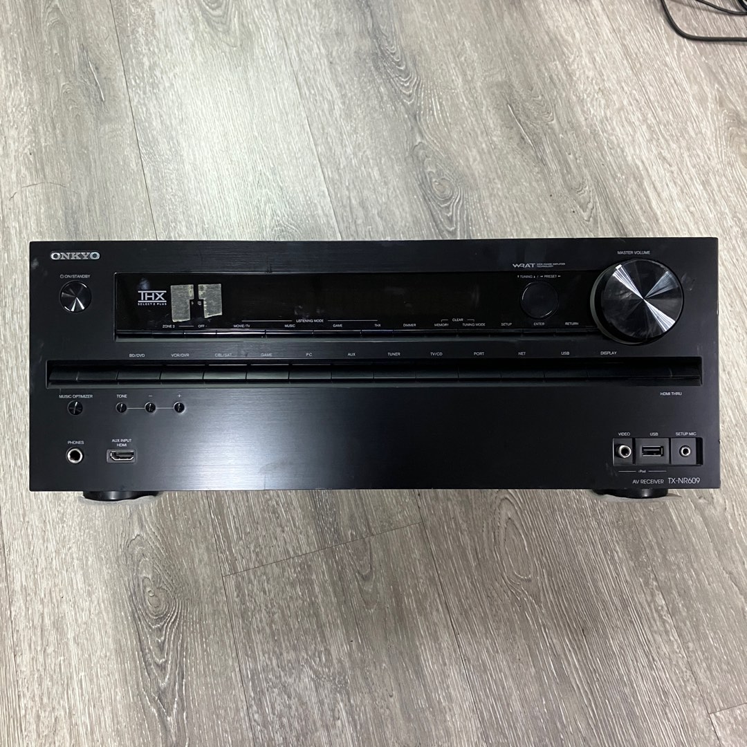 Onkyo TX-NR609 Receiver HiFi Stereo Audiophile HDMI 7.2 Channel Home ...