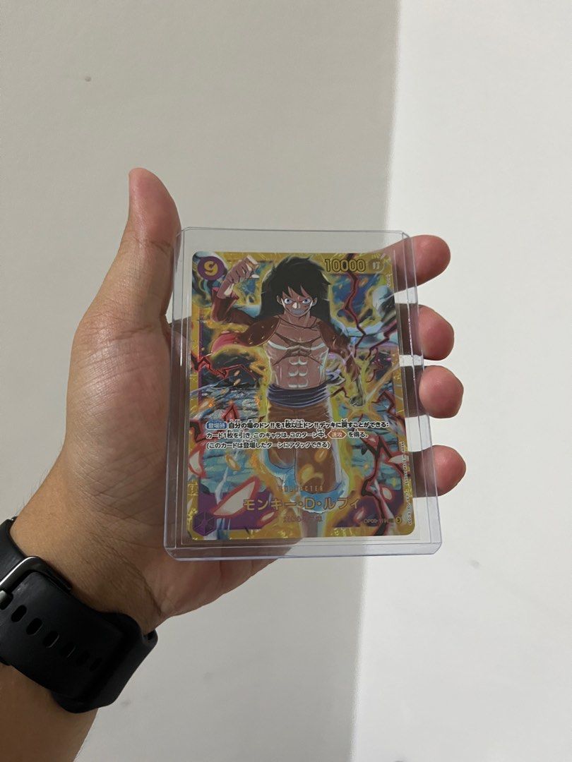 (JPN) TCG ONE PIECE OP09-119 SEC MONKEY D LUFFY, Hobbies & Toys, Toys ...