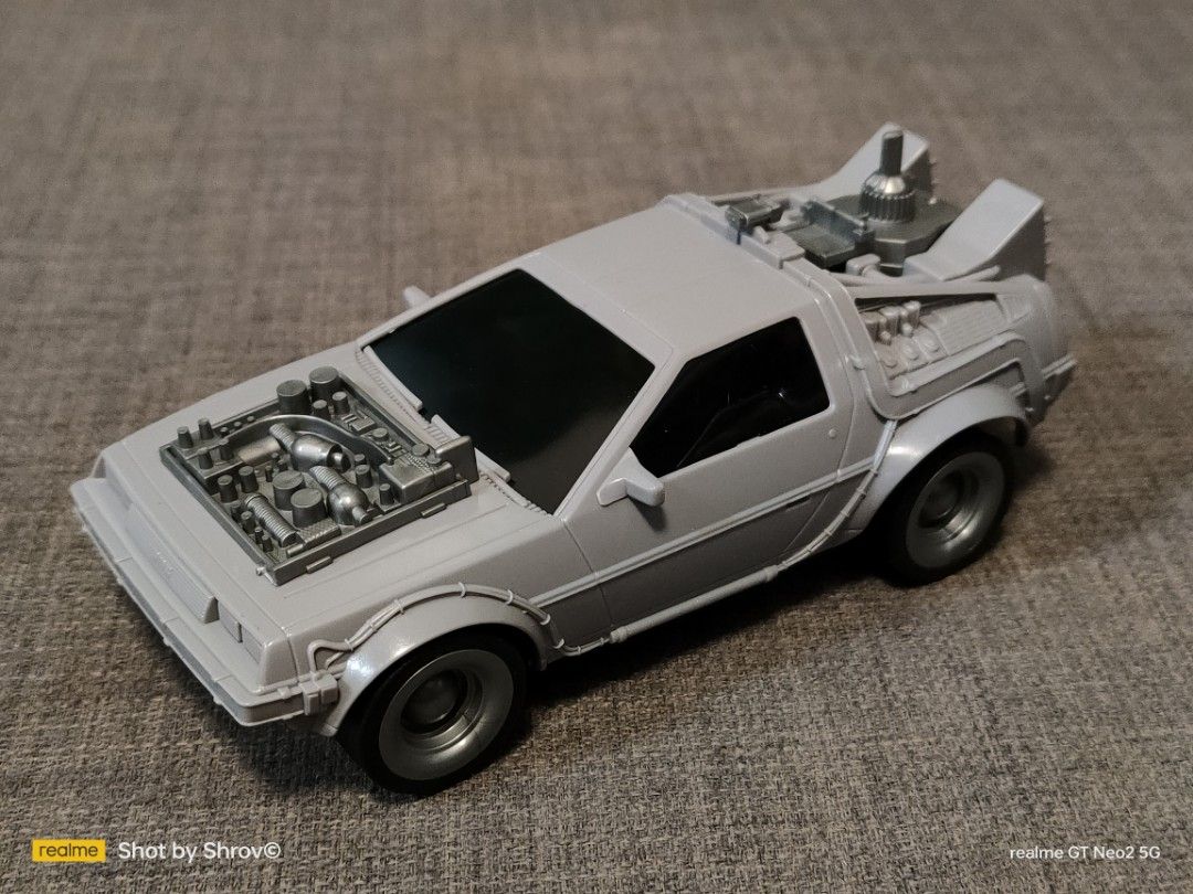 Original 1989 BACK TO THE FUTURE Part 3 Delorean motorized model Kit by ...